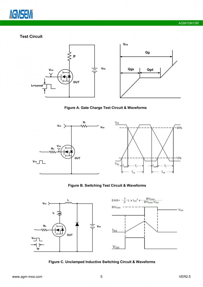 AGM10N15R datasheet page 5