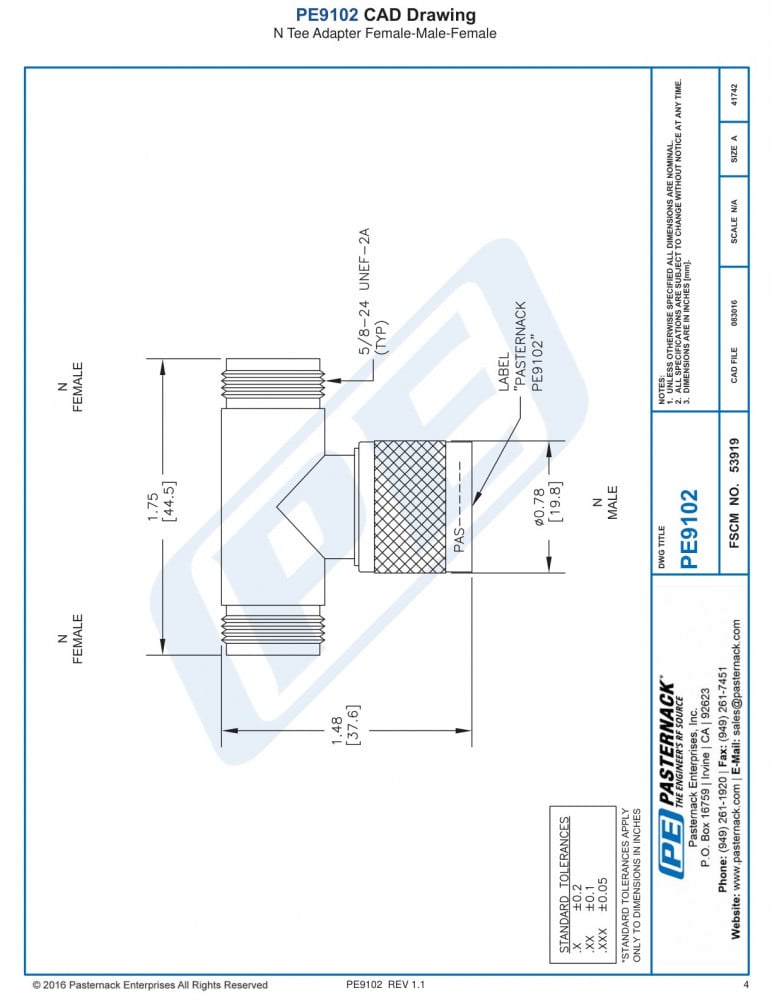 PE9102 technical document page 4