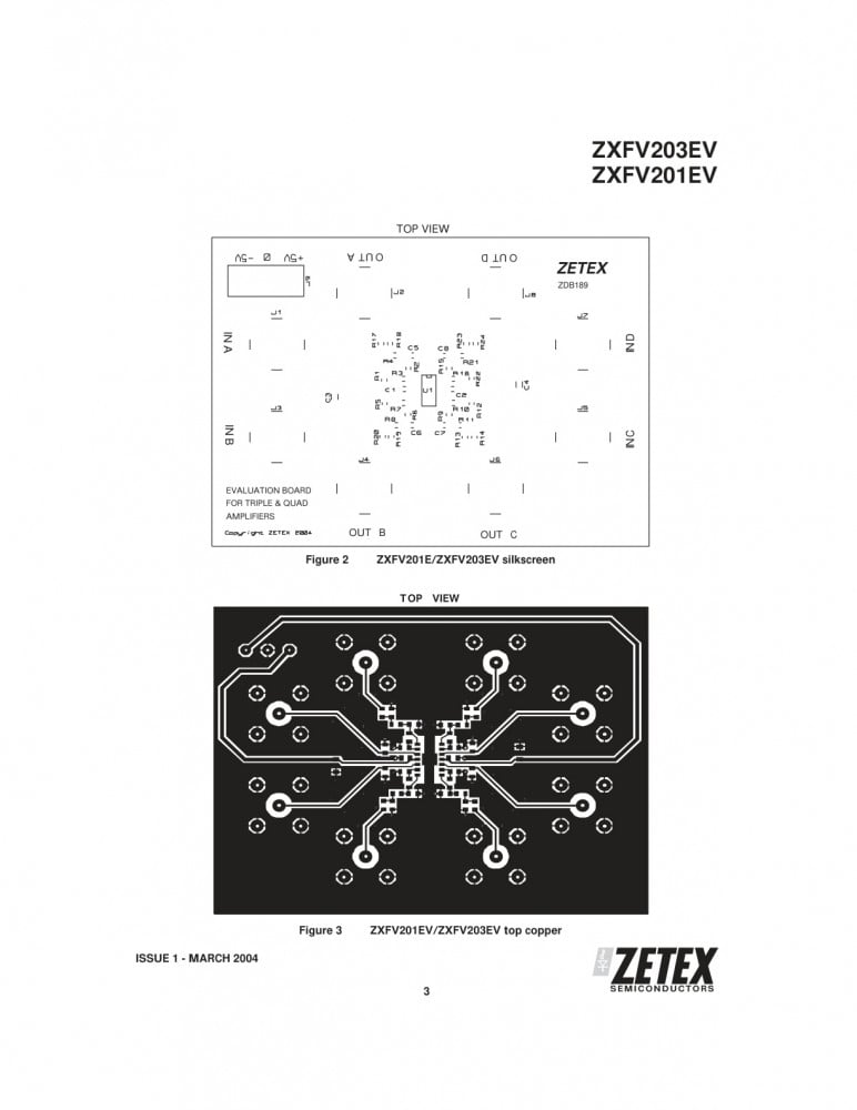 ZXFV201EV evaluation board document page 3