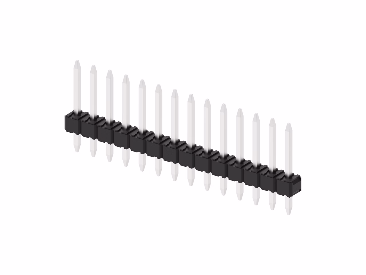 KK 254 Breakaway Header, Vertical, 25 Circuits, Tin (Sn) Plating, Mating Pin Length 8.13mm, Bag