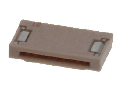 0.50mm Pitch Easy-On FFC/FPC Connector, Surface Mount, Right-Angle, Non-ZIF, Dual Contact Style, 1.20mm Mated Height, 7 Circuits, Gold (Au) Plating