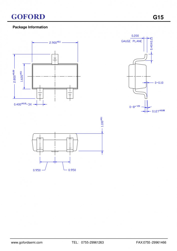 GOFORD G15 datasheet page 5