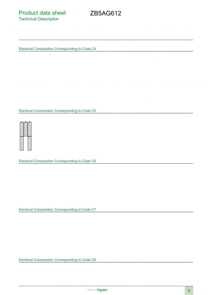 ZB5AG612 technical documentation page 9