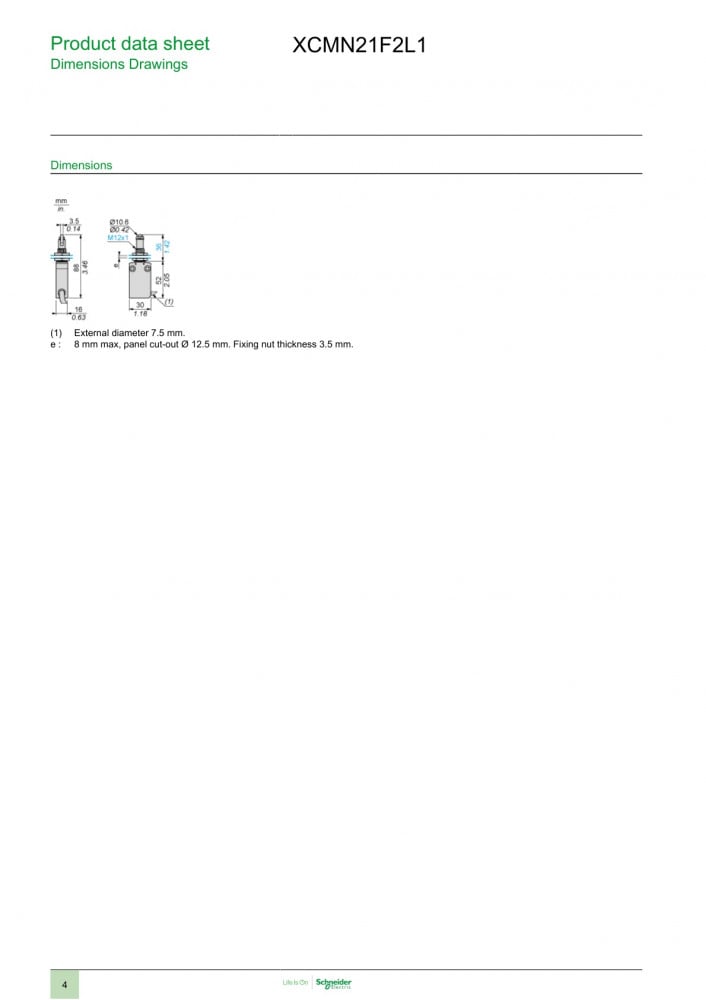 XCMN21F2L1 technical document page 4
