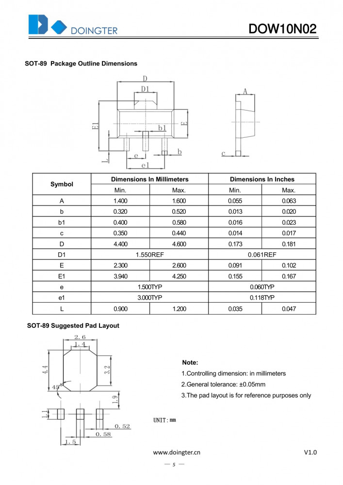 DOW10N02 datasheet page 5