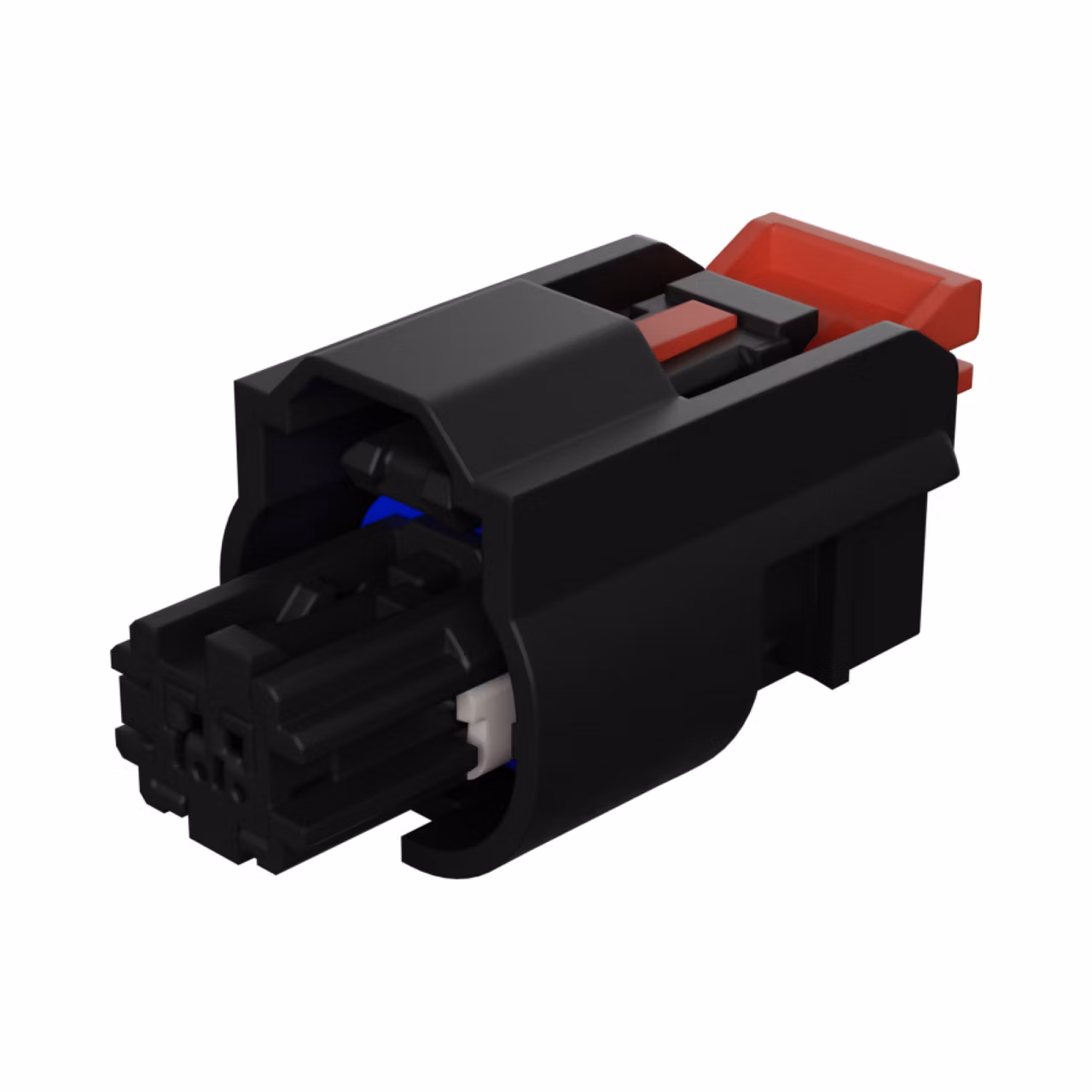 Mini50 Sealed Receptacle, Single Row, with CPA, 2 Circuits, Polarization  Option A, Black for sale