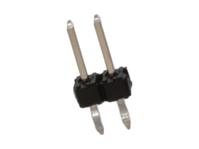 KK 254 Breakaway Header, Vertical, 4 Circuits, Tin (Sn) Plating, Mating Pin Length 7.49mm, with Kinked PC Tails, Bag