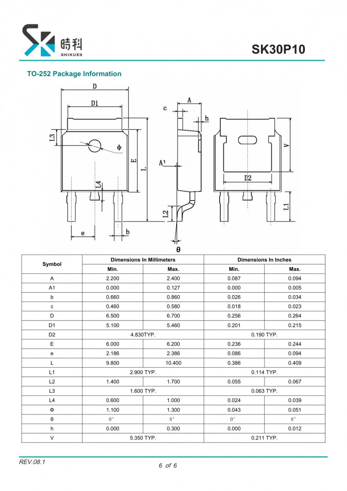SK30P10 datasheet page 6
