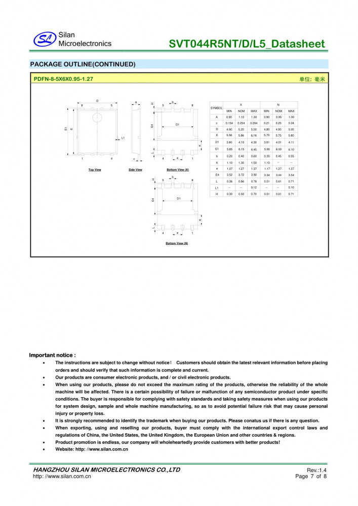 SVT044R5NT datasheet page 7
