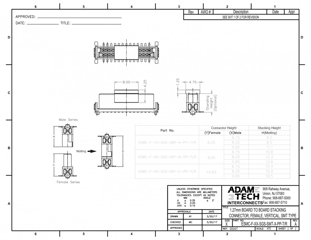 ADAM TECH ESMC series technical document page 2