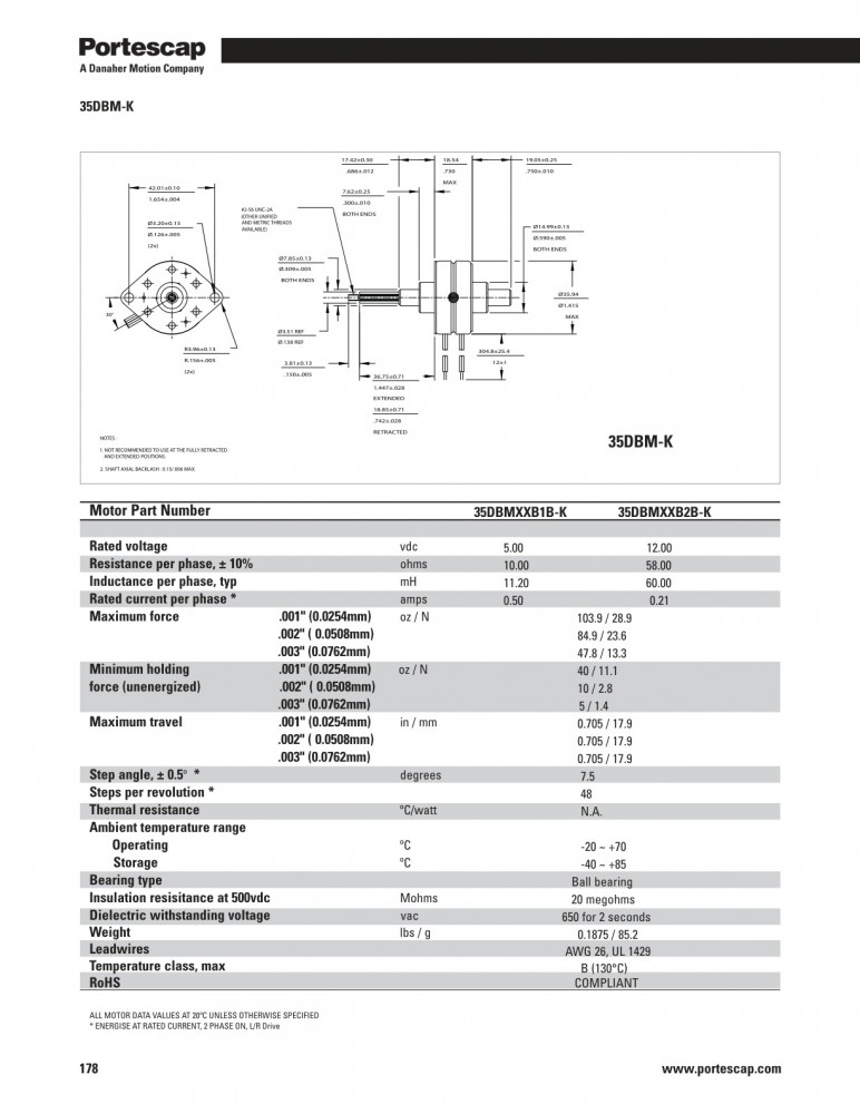 35DBM-K technical document page 1
