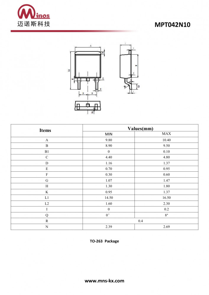 MPT042N10S datasheet page 10