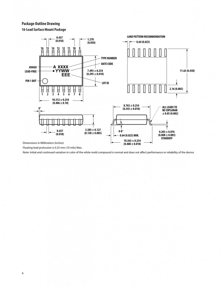 HCPL-7860 datasheet page 4