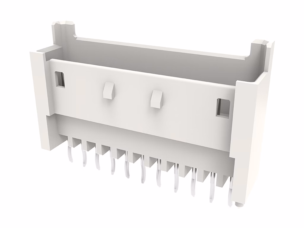 2.50mm Pitch Wire-to-Wire Plug Housing, with Retainer and Optional Panel Mount, 15 Circuits
