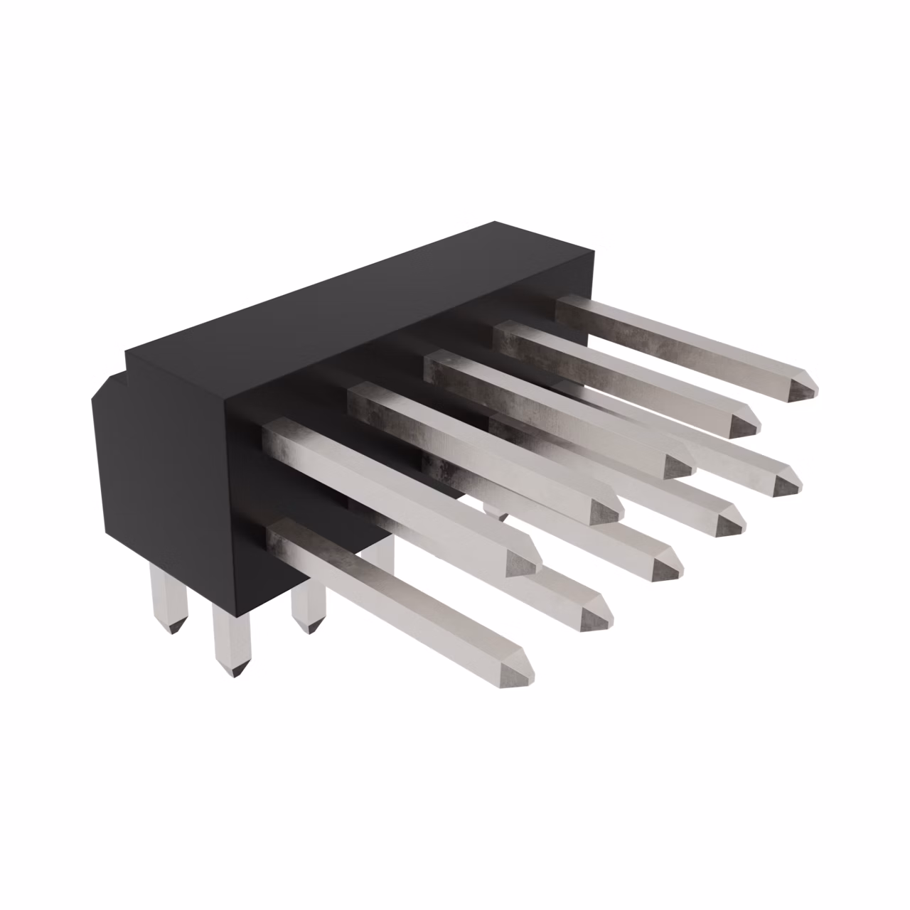 2.00mm Pitch Milli-Grid Header, Right-Angle, Through Hole, 14 Circuits, 0.05µm Gold (Au) Plating, Mating Pin Length 4.00mm, Tail Length 1.85mm, Tray, Lead-Free