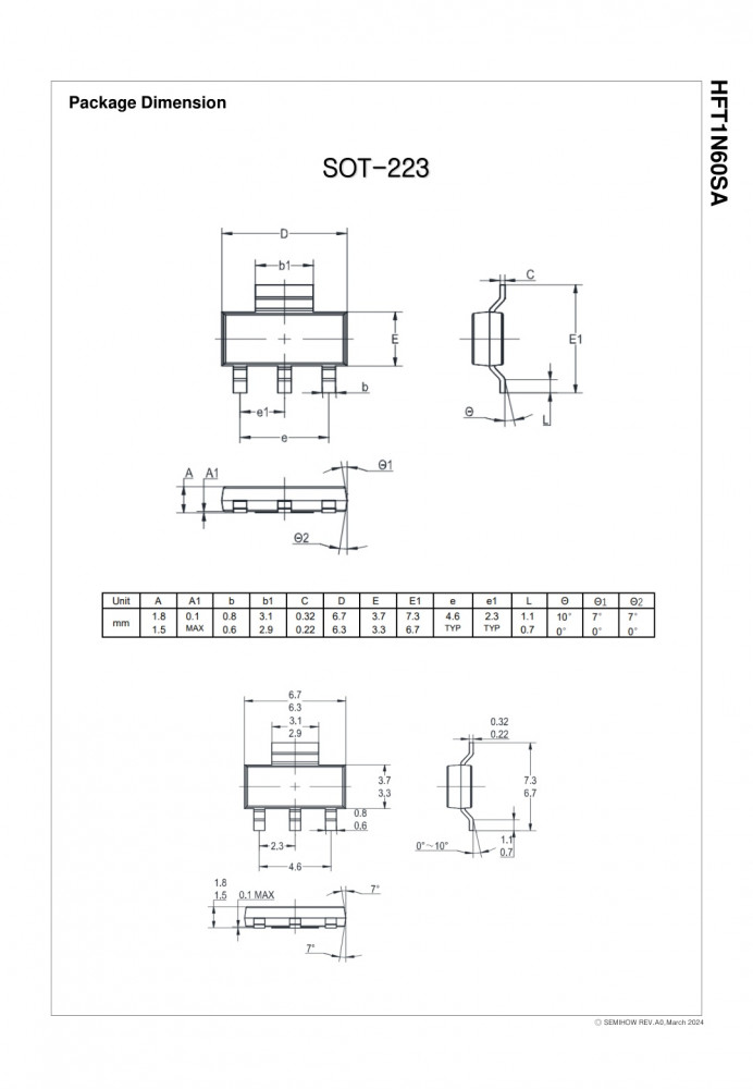 HFT1N60SA datasheet page 7