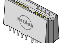 12.90mm Pitch EXTreme PowerEdge Mixed Power/Signal Card Edge Connector, Double Sided, 4 Segments (Power, Power, Power, Signal Sequence), Press-Fit