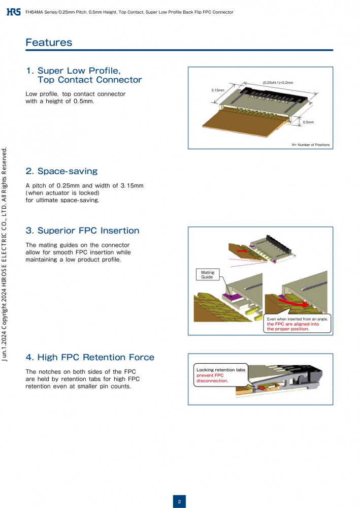 FH64MA datasheet page 2