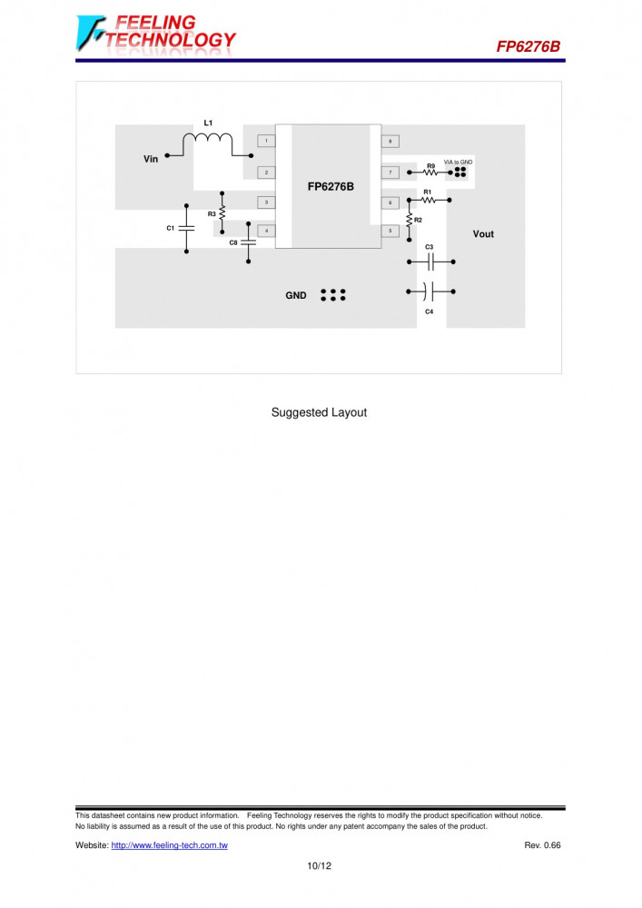 FP6276BXR-G1 datasheet page 10