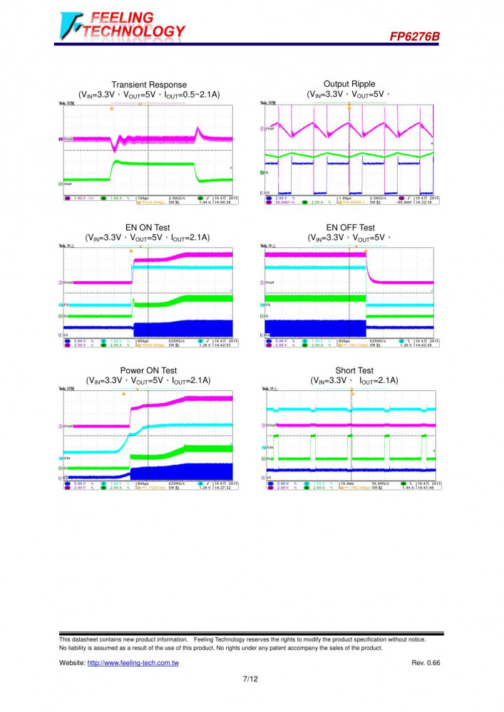 FP6276BXR-G1 datasheet page 7
