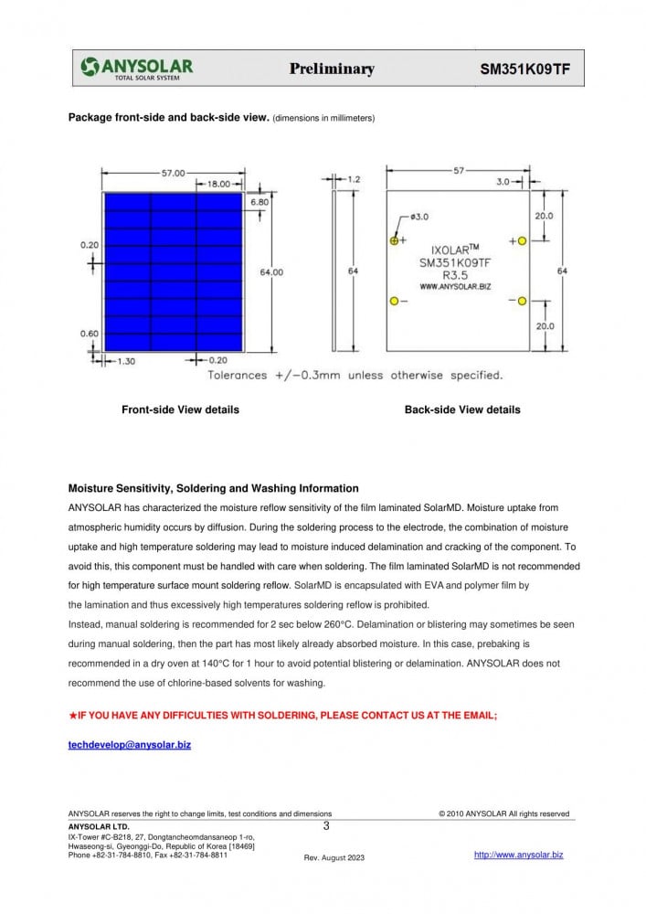 SM351K09TF datasheet page 3
