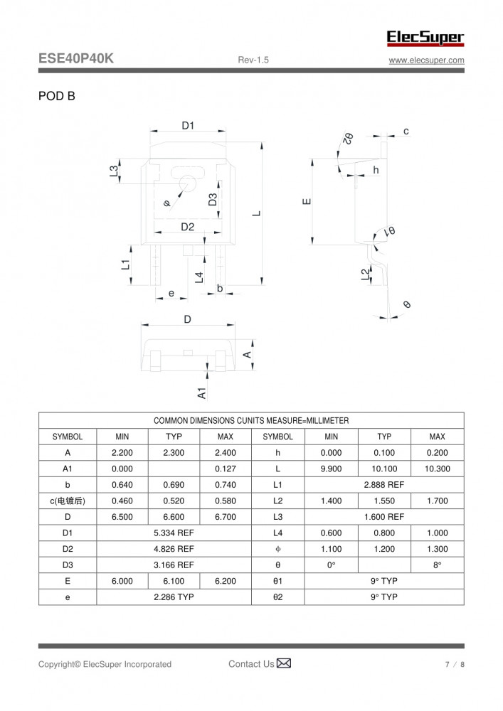 ESE40P40K datasheet page 7