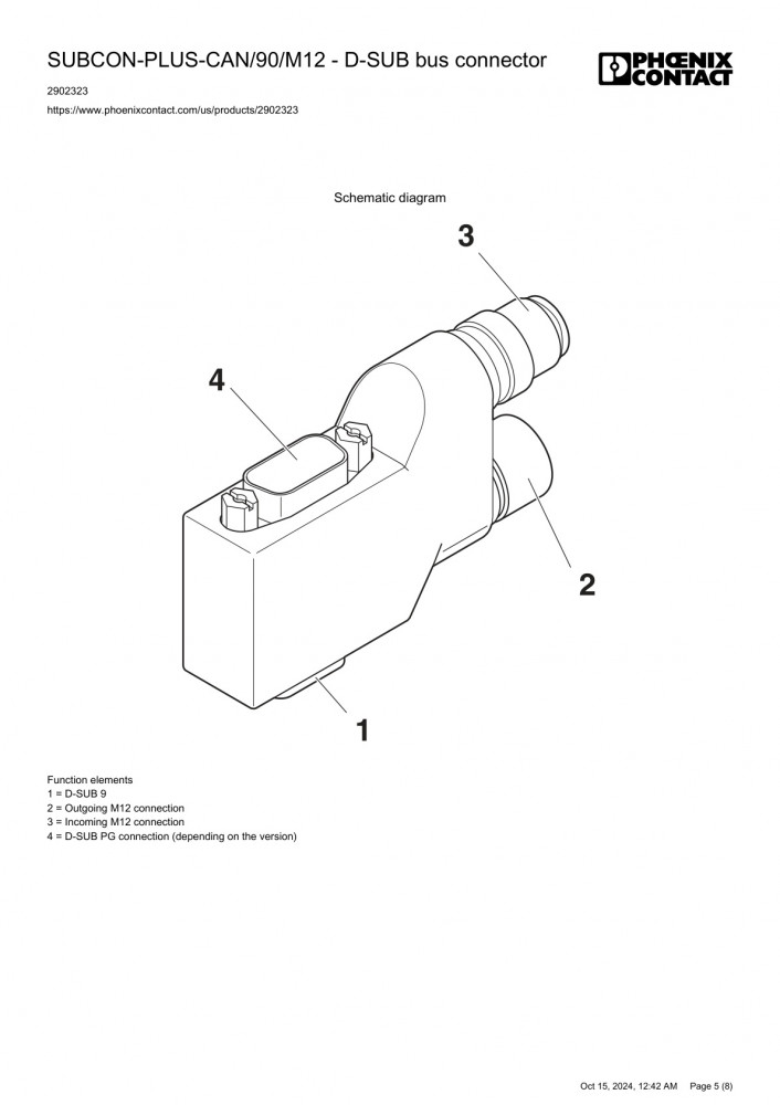 Phoenix Contact 2902323 technical document page 5