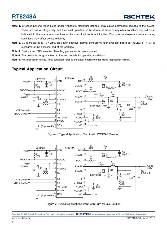 RT8248A datasheet page 8