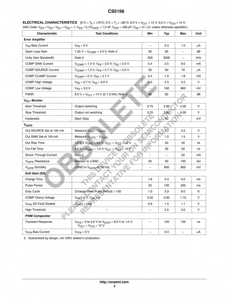 CS5156 datasheet page 4
