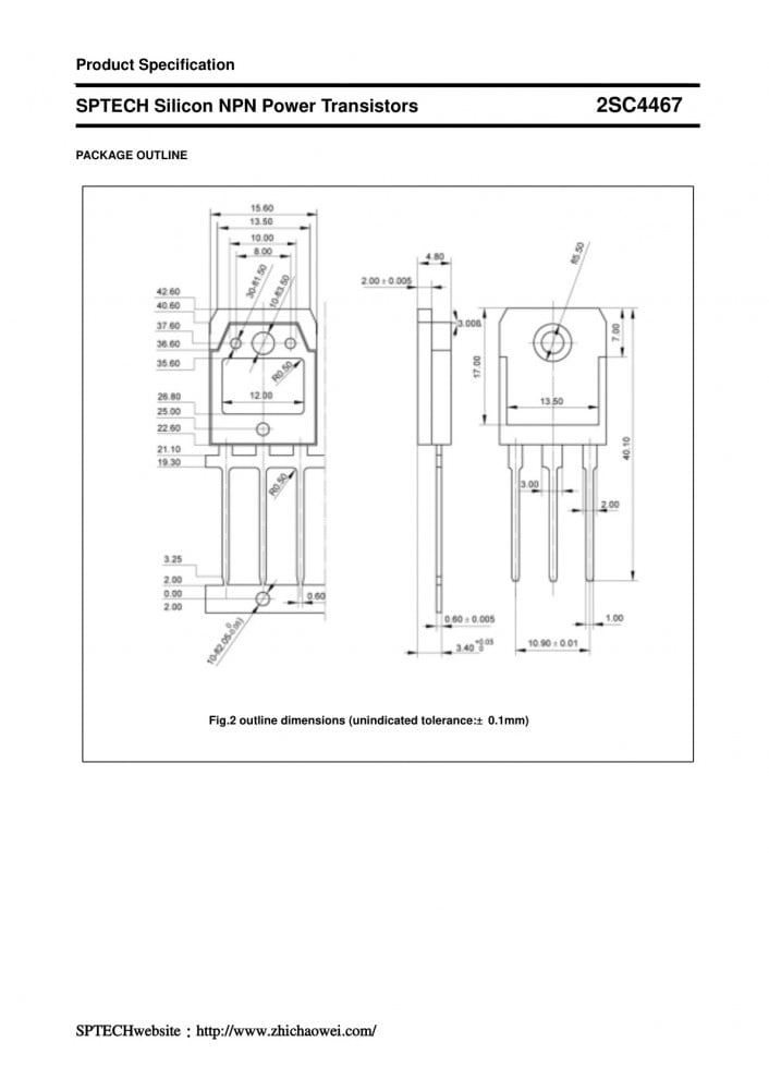 2SC4467 datasheet page 3