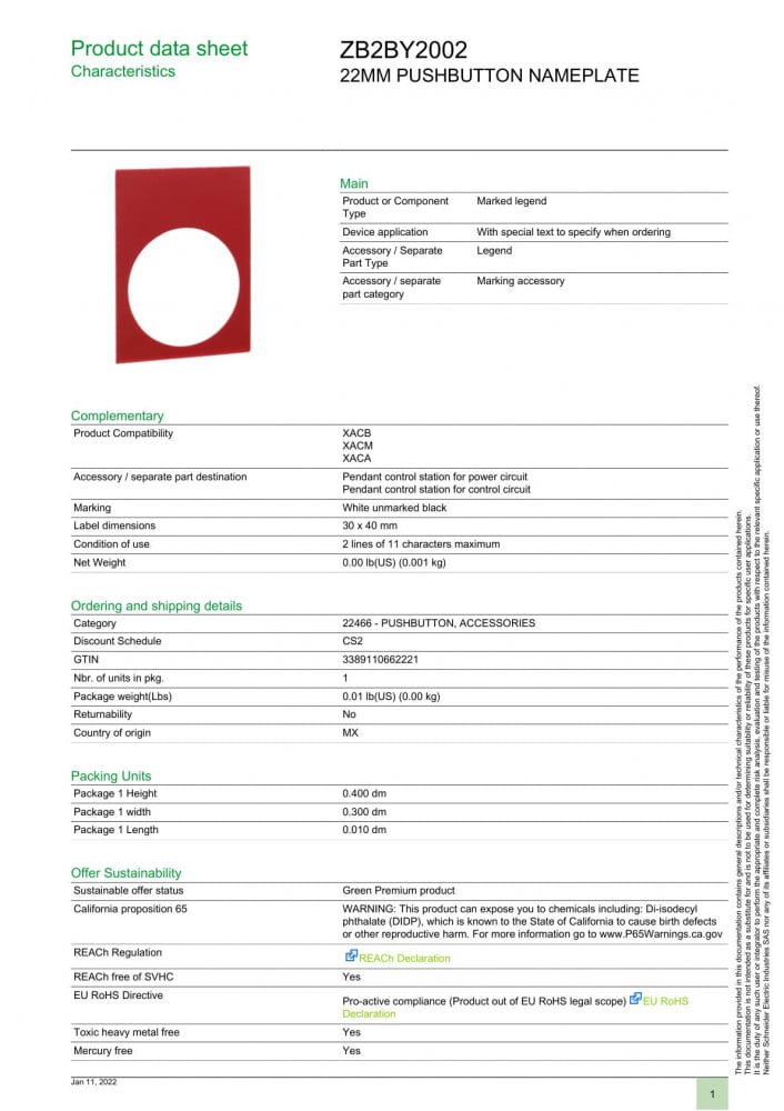 ZB2BY2002 technical document page 1
