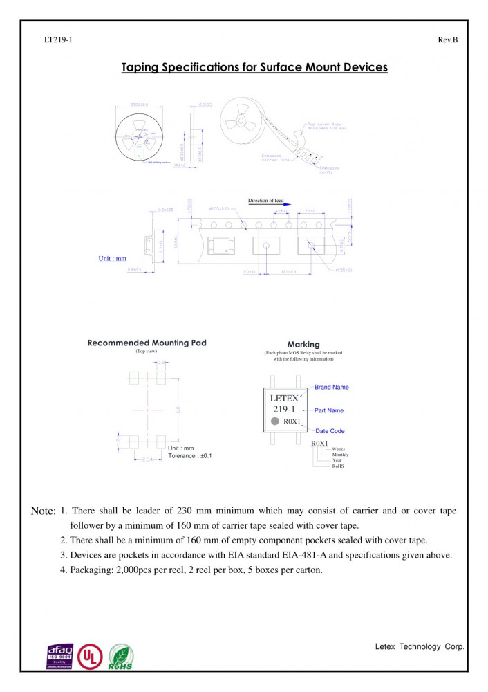 LT219-1 datasheet page 4