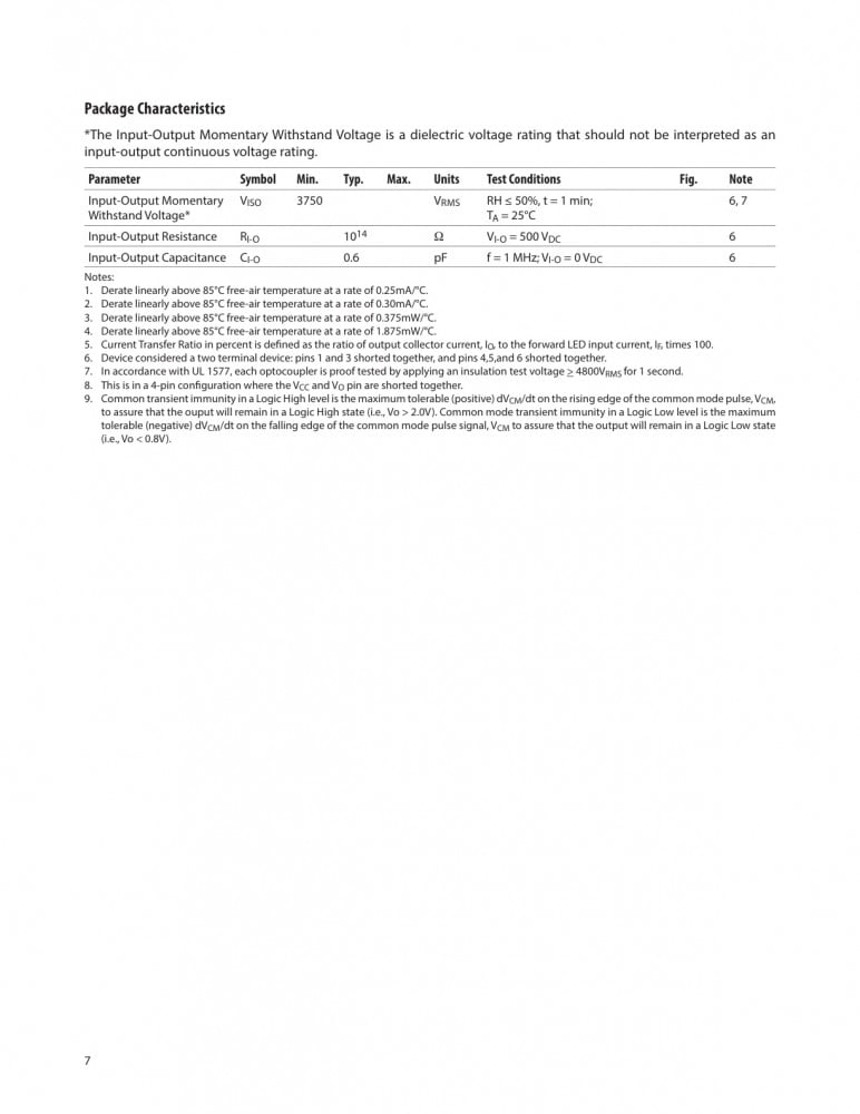 ACPL-M49U datasheet page 7
