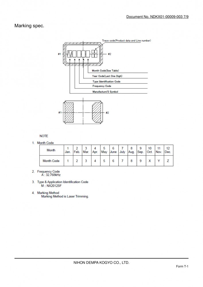 NX2012SF datasheet page 7