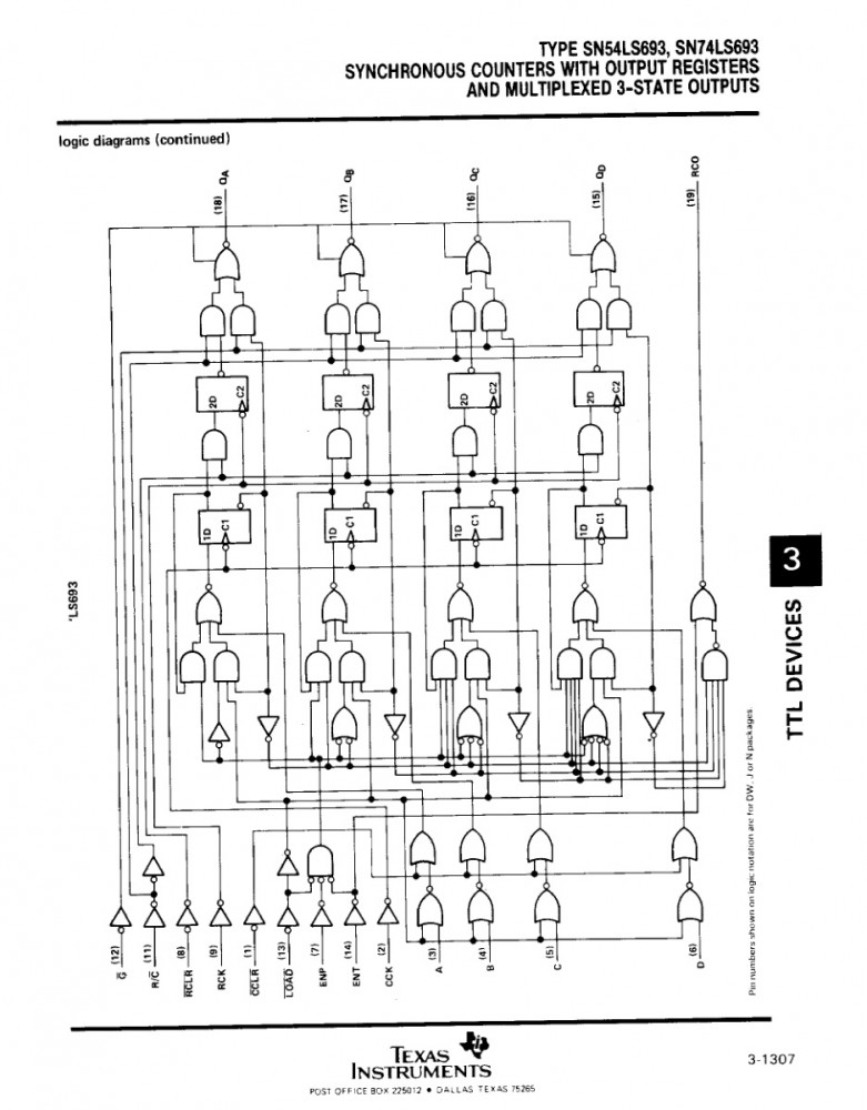 54LS691FK/B datasheet page 7