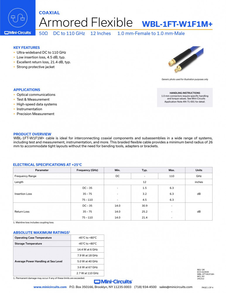 WBL-1FT-W1F1M+ document image 1