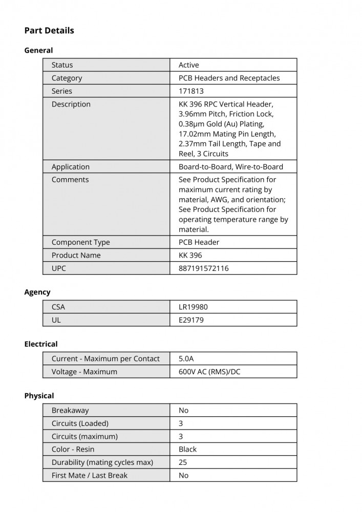 MOLEX 1718134003 document image 2