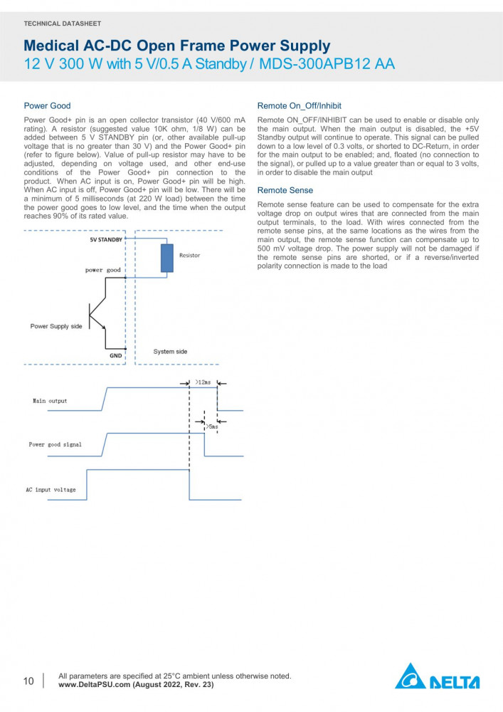MDS-300APB12 AA datasheet page 10