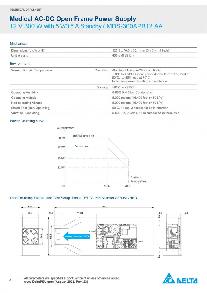 MDS-300APB12 AA datasheet page 4