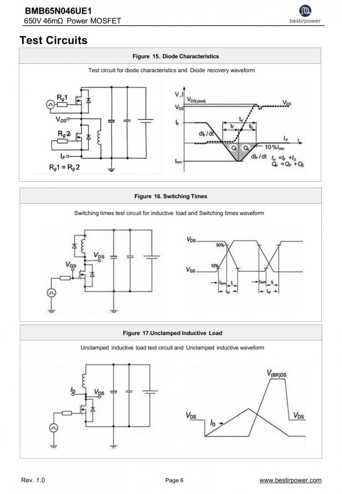 BMB65N046UE1 datasheet page 6