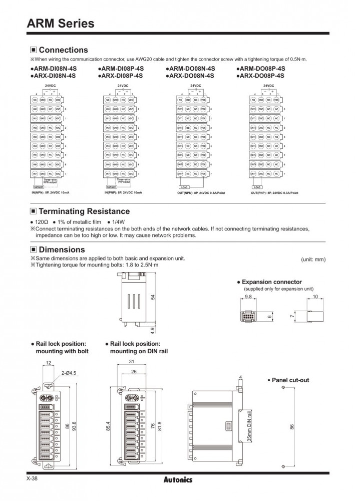 ARM Series technical document, page 5