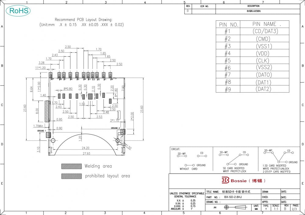 BX-SD-2.8HJ technical document page 2