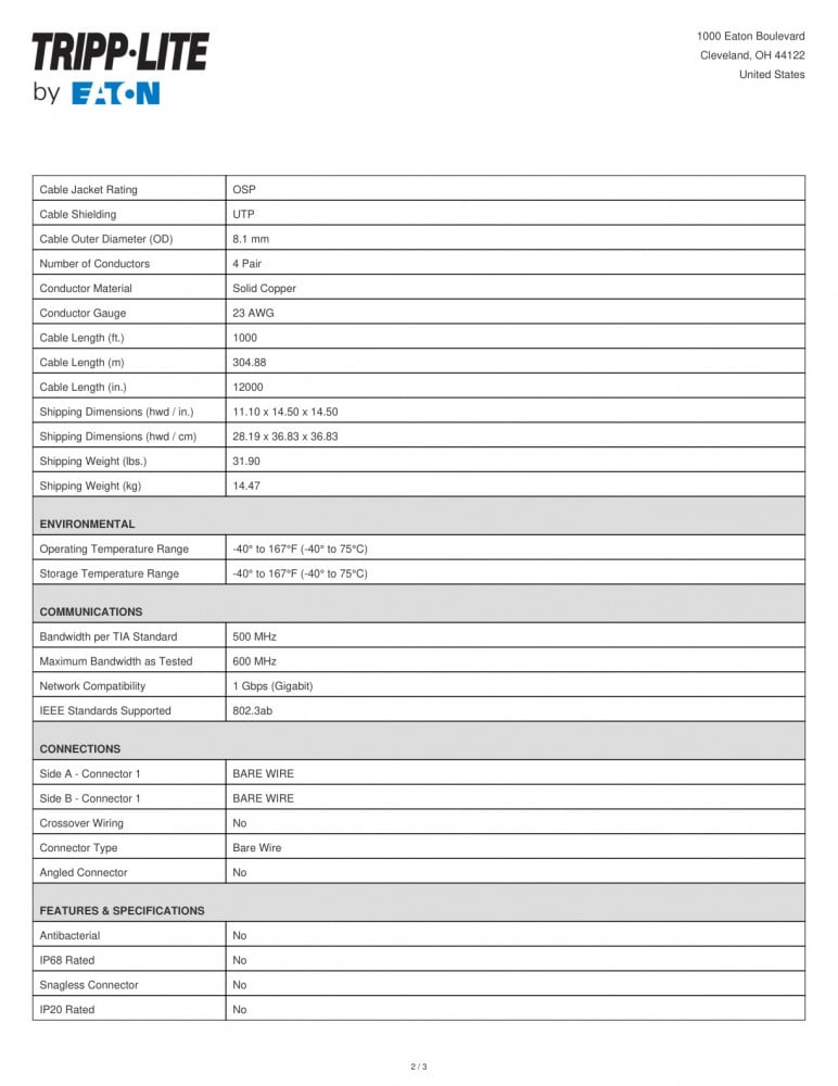 N228-01K-BK technical document page 2