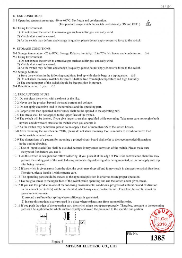MITSUMI R-666994 specification page 8