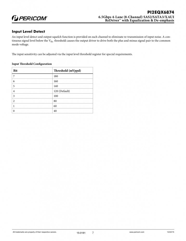 PI2EQX6874ZFEX datasheet page 7