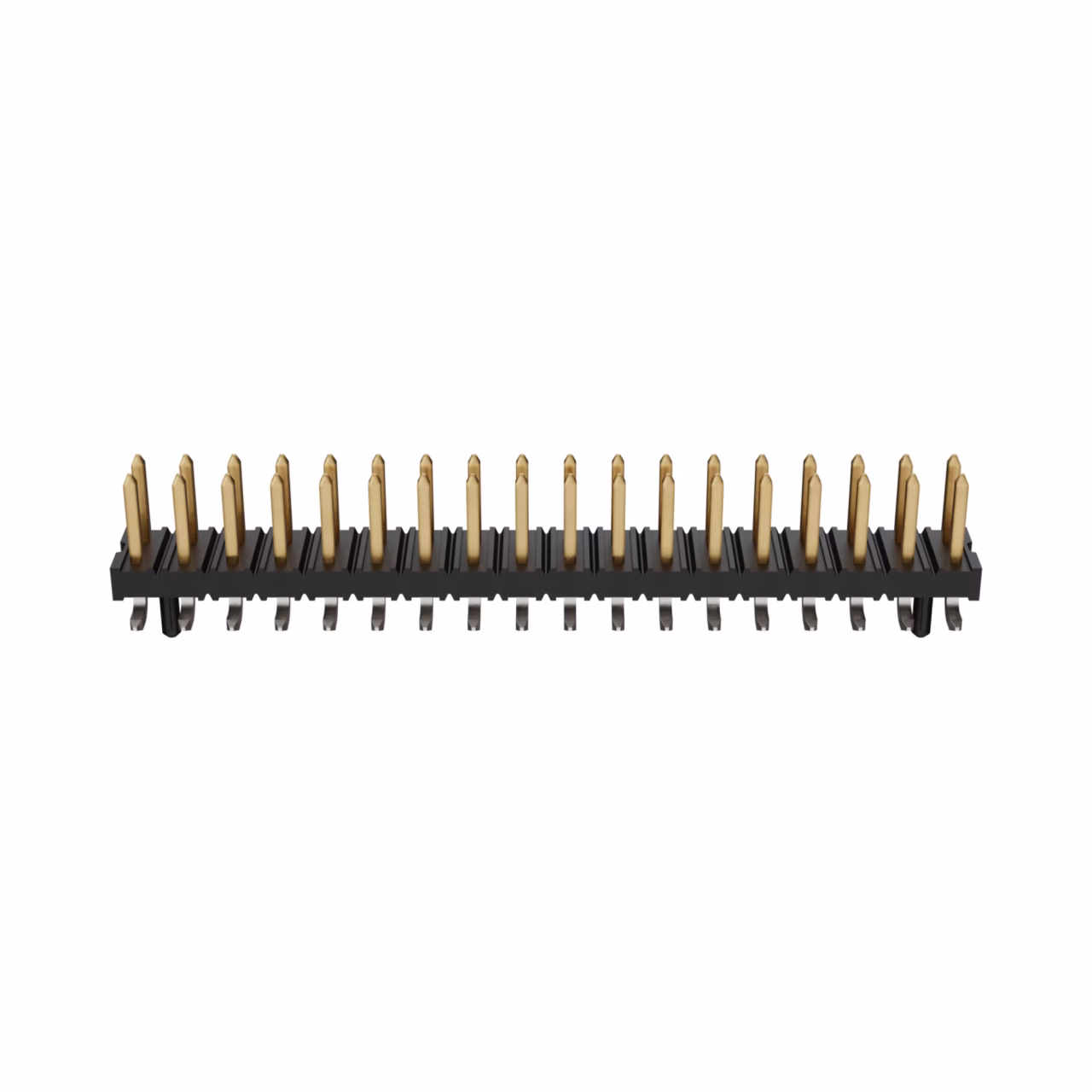 Milli-Grid Header, Vertical, Surface Mount, 36 Circuits, 0.76µm Gold (Au) Plating, Mating Pin Length 3.80mm, with Pegs, Tube, Lead-Free for sale