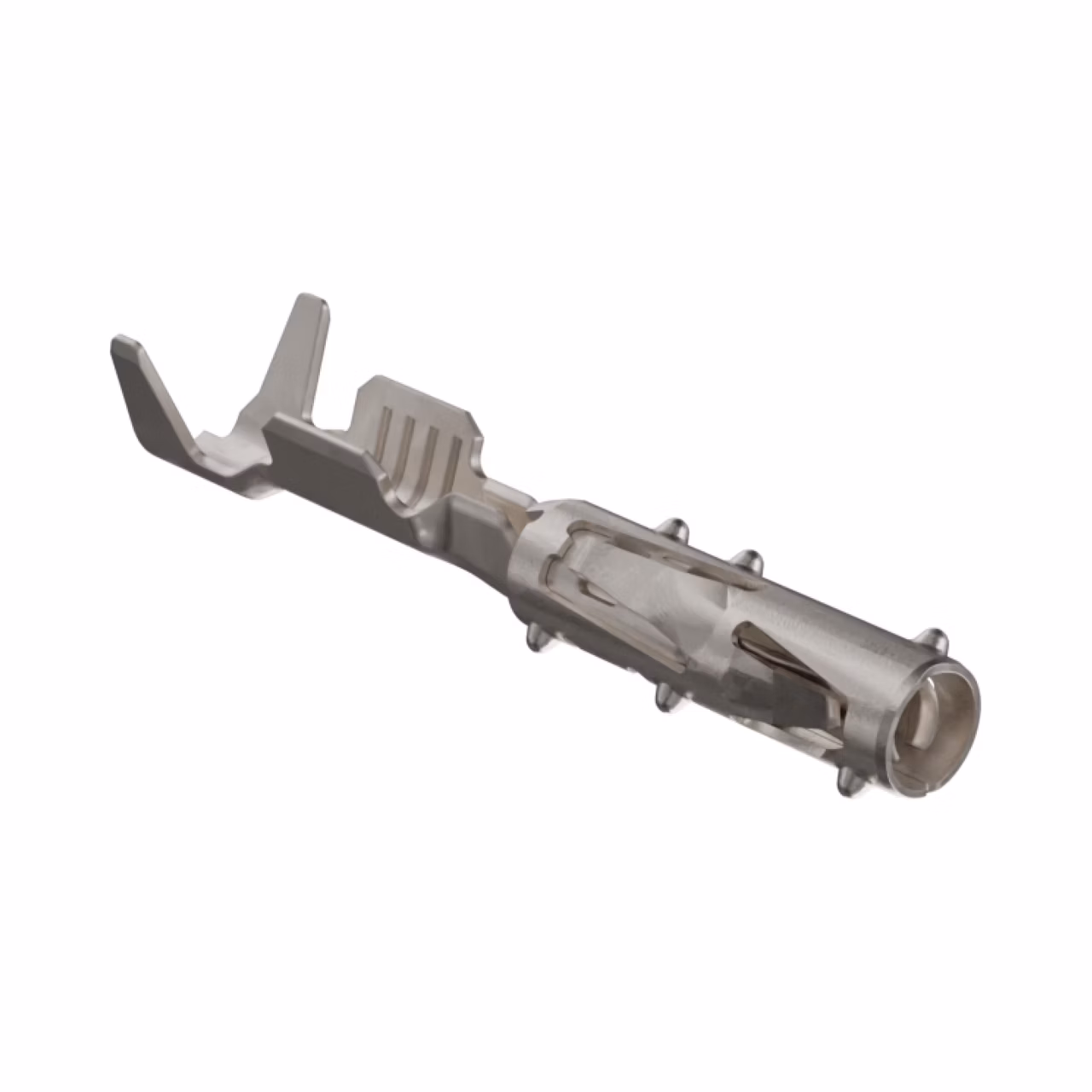 0.635mm CMC CP Female Terminal, Tin Plated with Selective 1.27µm Gold in Contact Area, for Square 0.6mm x 0.6mm Pins, Wire Size 0.22-0.44mm² for sale