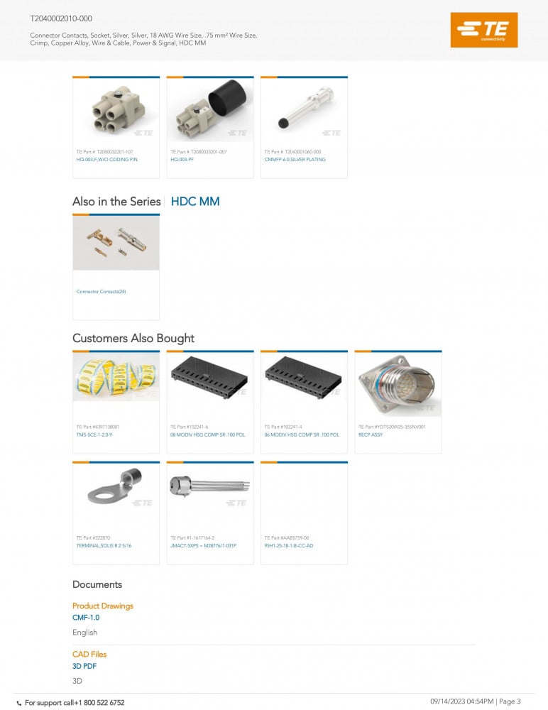 T2040002010-000 technical document page 3