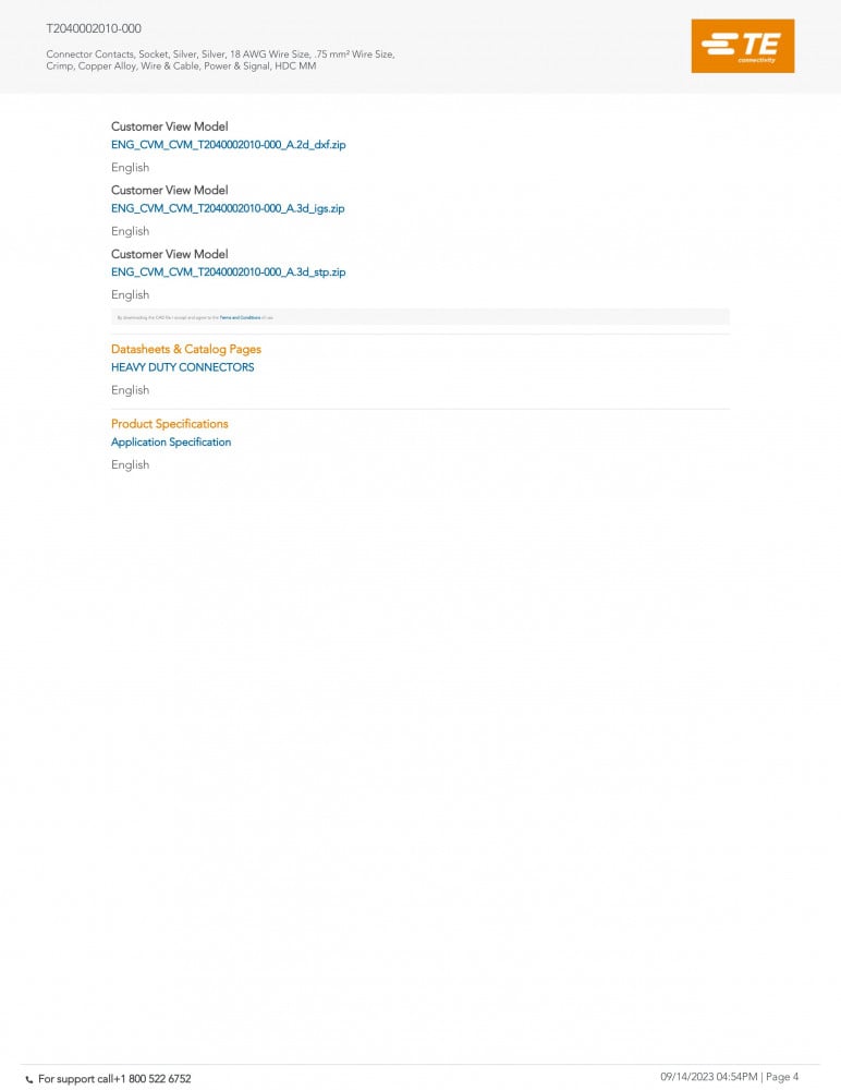 T2040002010-000 technical document page 4