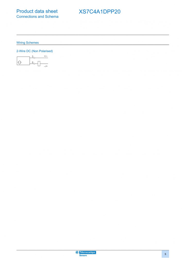 XS7C4A1DPP20 technical document page 5